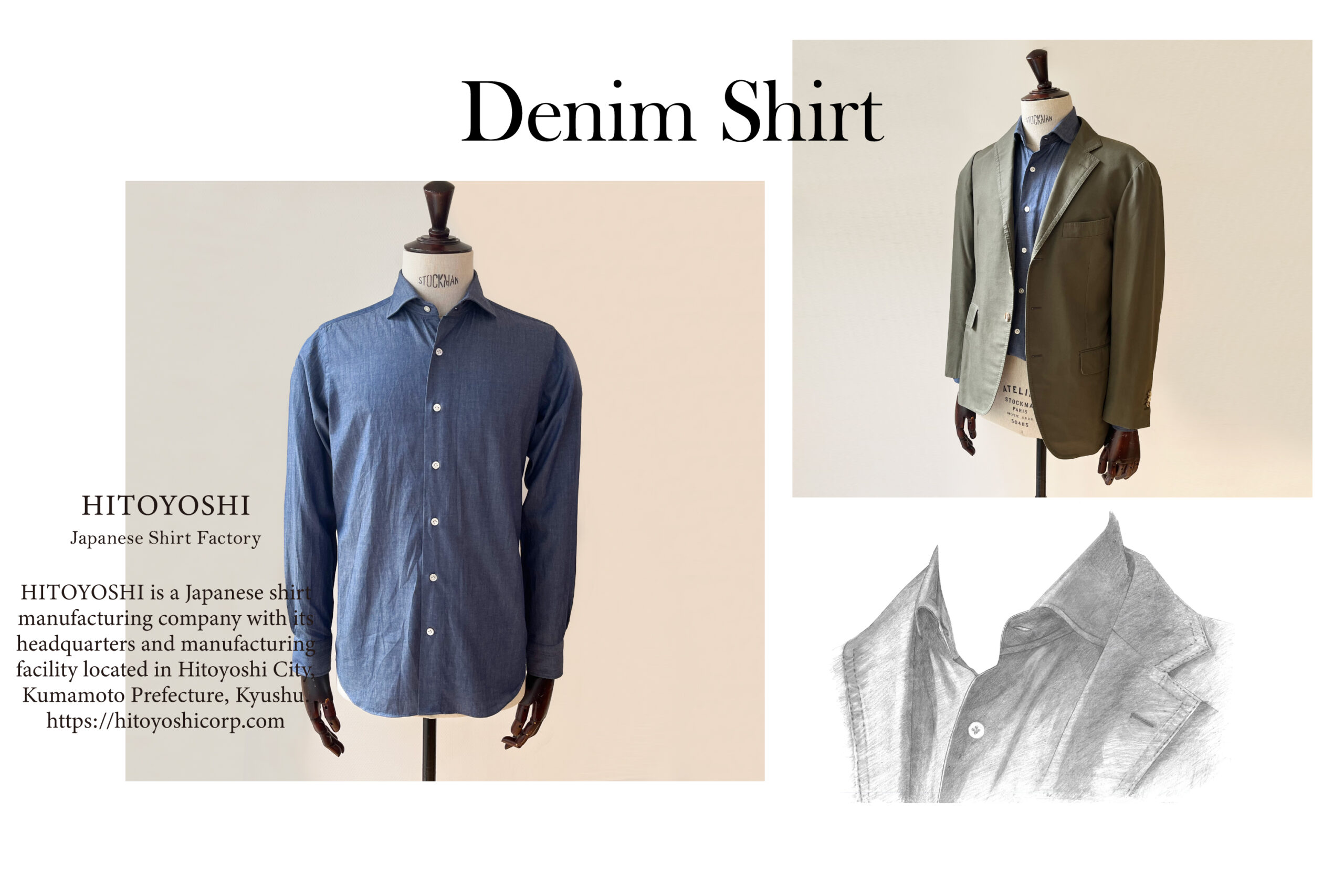 オンラインストア by HITOYOSHI CO., LTD.｜特集｜HITOYOSHIのデニムシャツ
