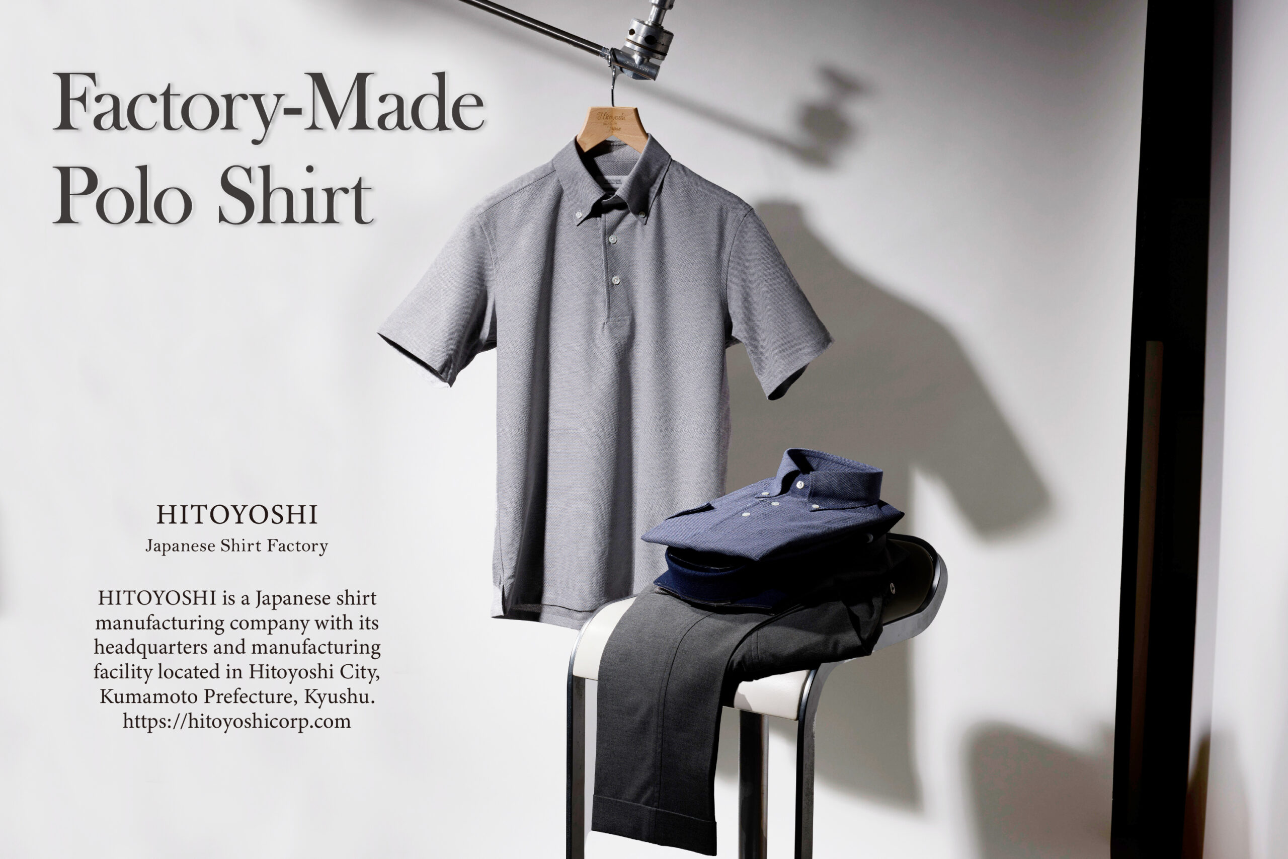 オンラインストア by HITOYOSHI CO., LTD.｜特集｜Factory-Made Polo Shirt(ポロシャツ）
